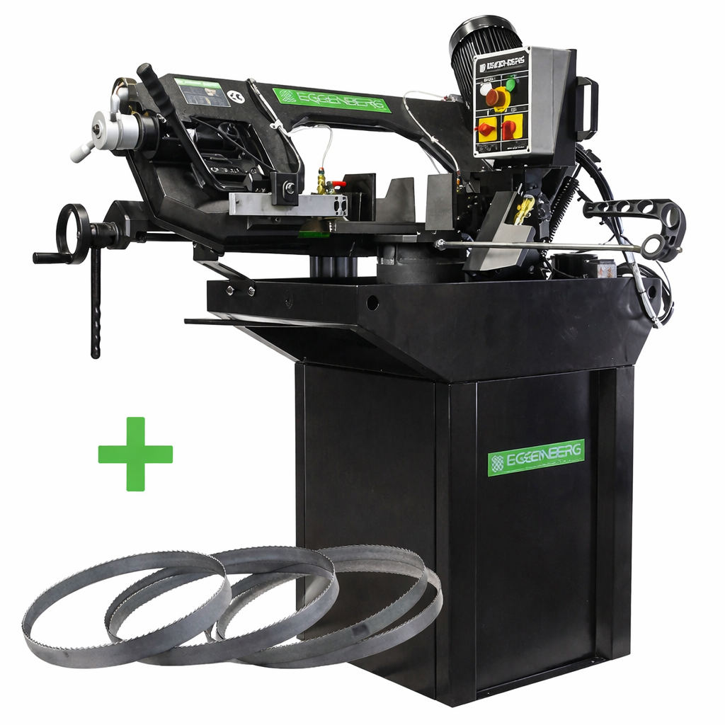 Eggenberg EBS2480 Bandzaagmachine metaal 225mm 400V + GRATIS Lenox ...